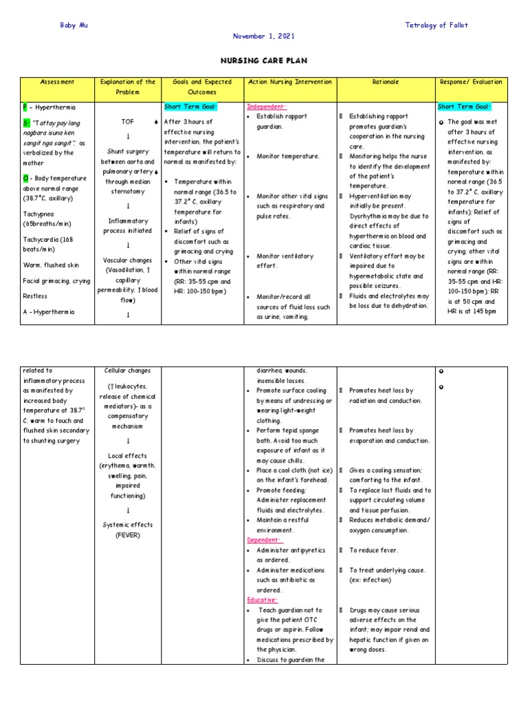 1st-NCP-and-FDAR-of-TOF-ms. Hangdaan | PDF | Fever | Hyperthermia
