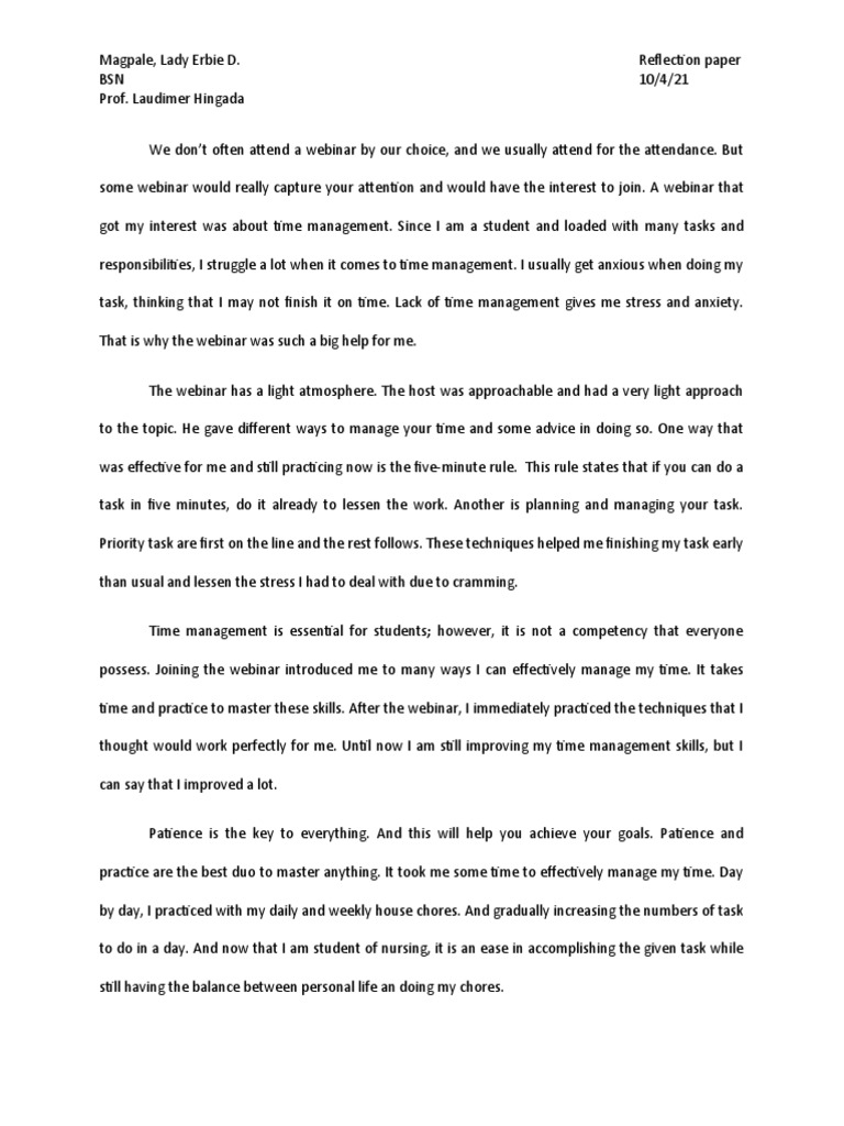 Reflective Essay - Art Appreciation | PDF