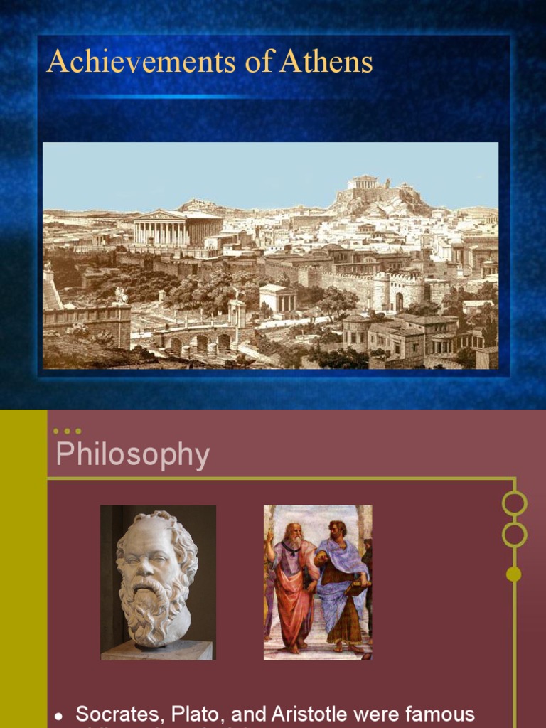 Achievements of Athens | PDF