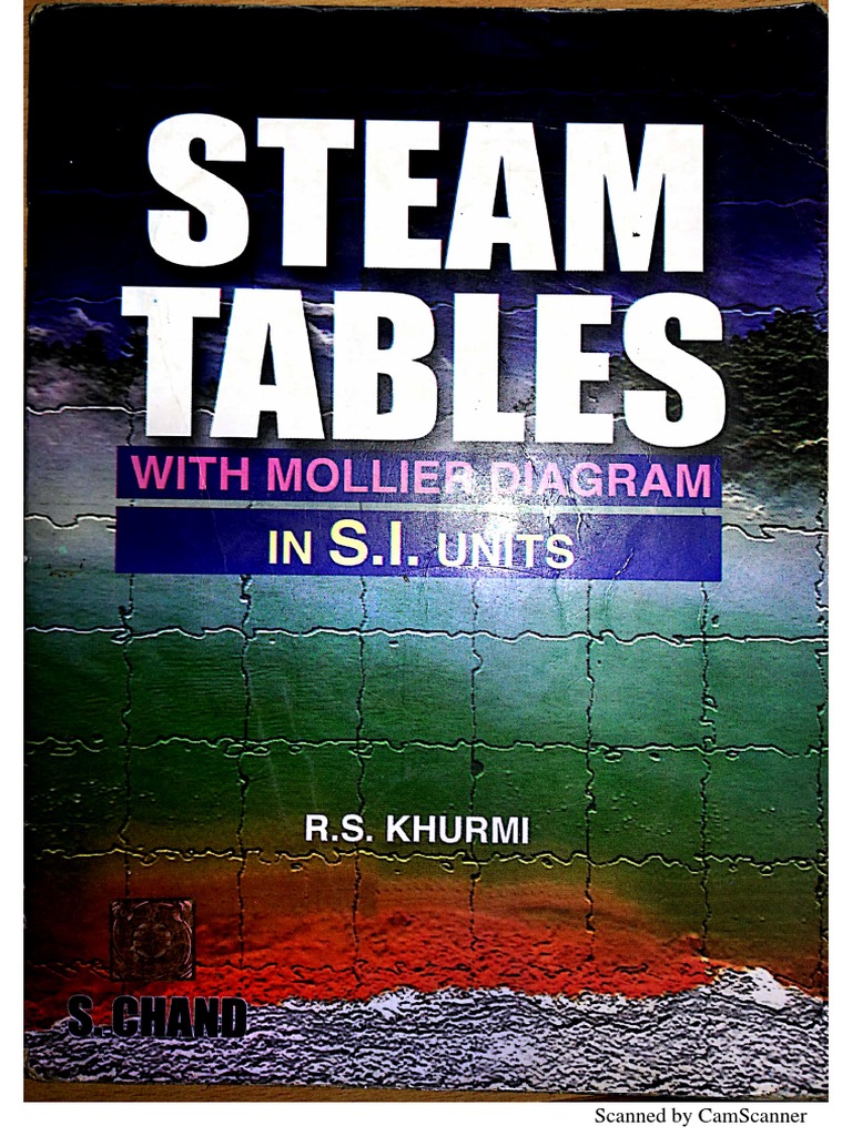 Steam Tables | PDF