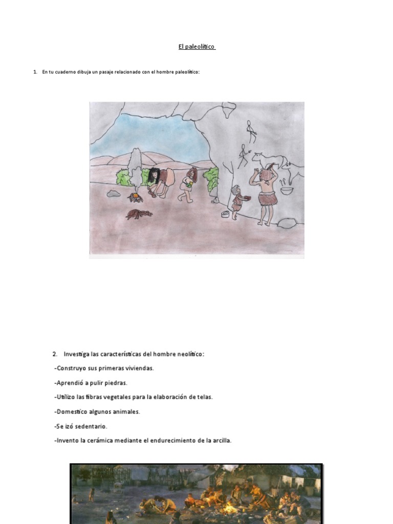 El Paleolítico | PDF