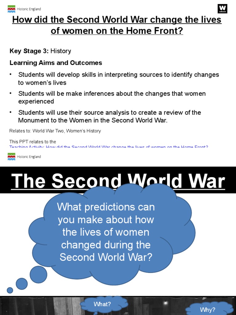 Women in WW2 - Home Front | PDF | Breast Milk | Child Care