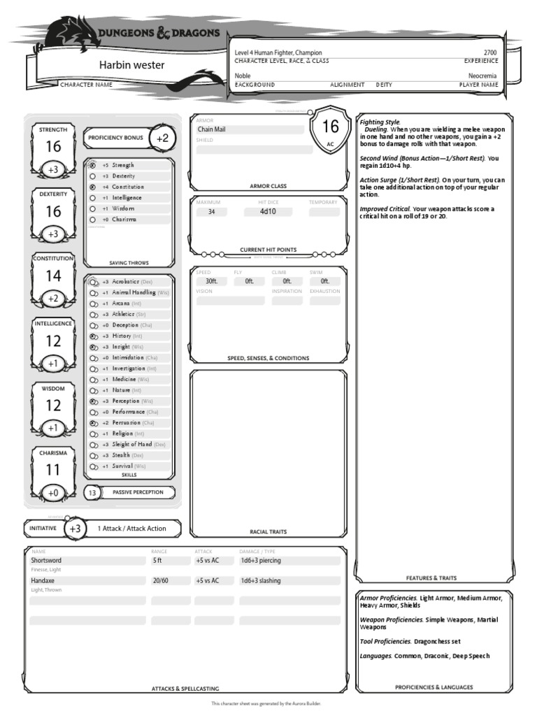 Harbin Wester | PDF | Role Playing Games