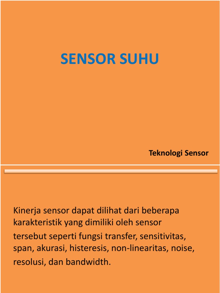Pertemuan 4 Sensor Suhu Pdf