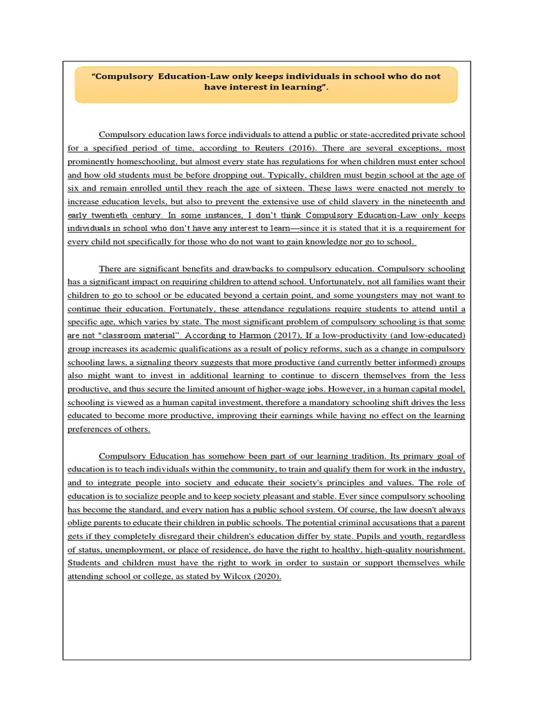 CSP Compulsory Education | PDF | Schools | Homeschooling