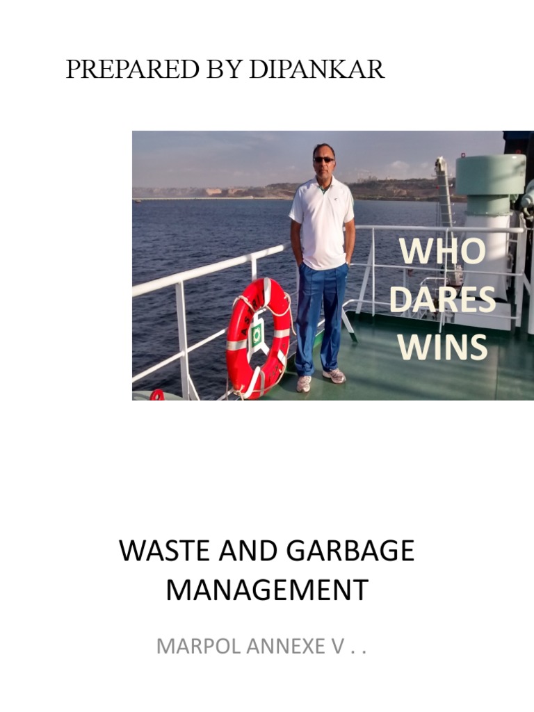 Guidelines for Effective Waste and Garbage Management Onboard Ships in ...