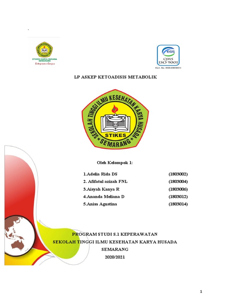 LP Askep Ketoadisis Metabolik Kep - Kritis | PDF