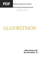 Algoritmo 2 | PDF | Algoritmos | Tipo de datos