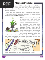 Reported Speech Harry Potter by Helgabel | PDF