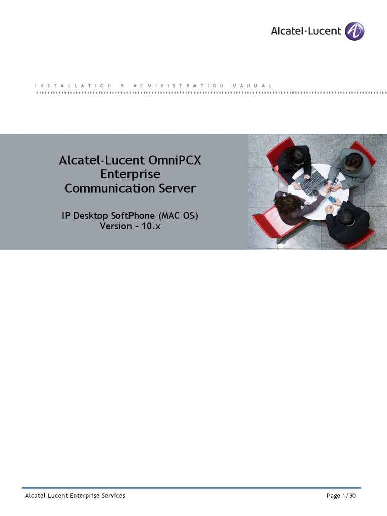 Alcatel-Lucent Omnipcx Enterprise Communication Server: Ip Desktop ...