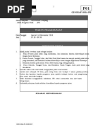 Pernyataan Tidak Menerima Beasiswa | PDF