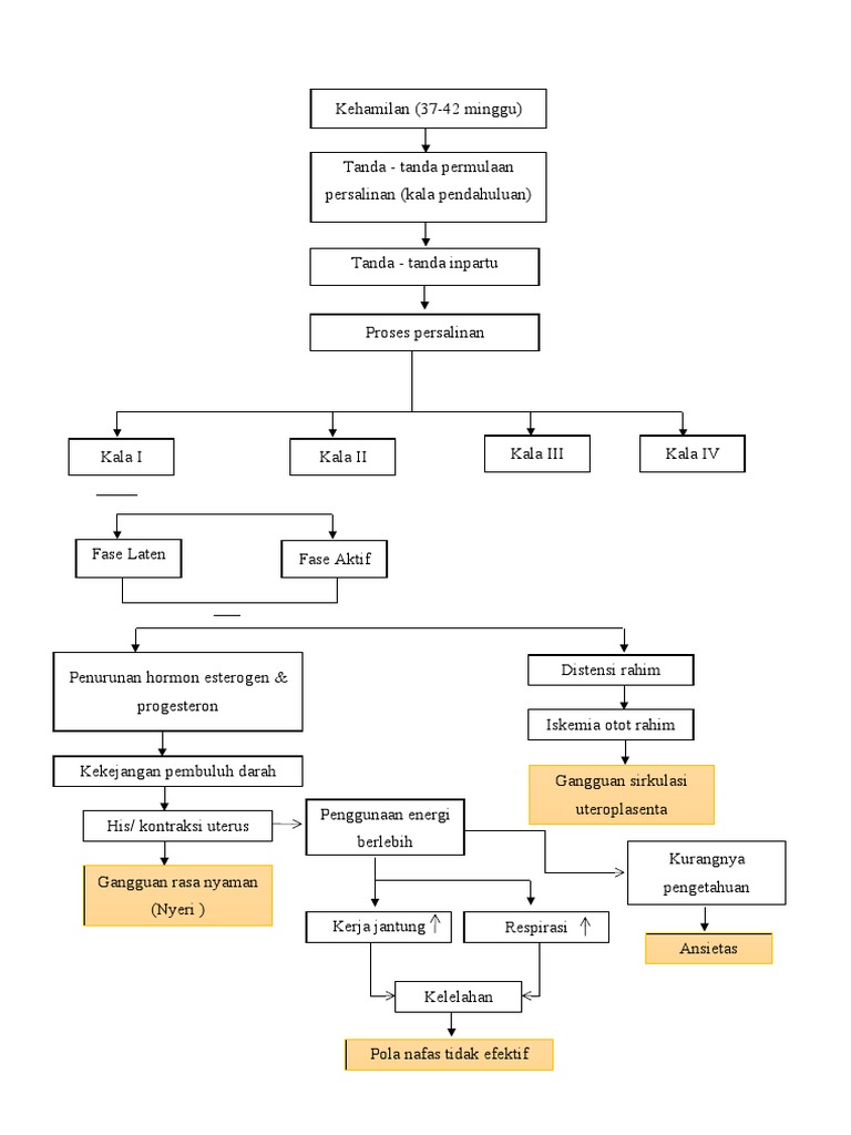 Proses Persalinan: Fase dan Tanda | PDF