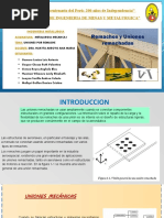 Uniones Remachadas: Tipos y Técnicas | PDF | Remache | Estrés (Mecánica)