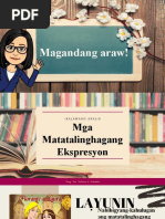 PAGBUO NG SARILING ALAMAT Rubrik | PDF