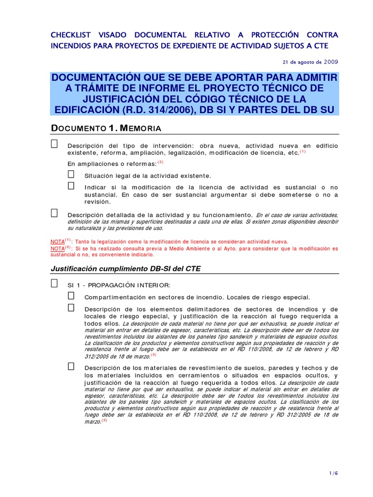 Checklist CTE Comentarios 114 2 | PDF
