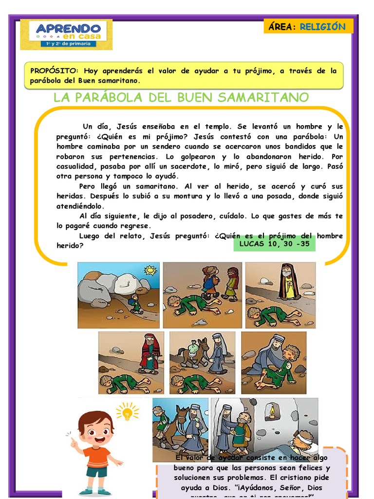 La Parábola Del Buen Samaritano | PDF