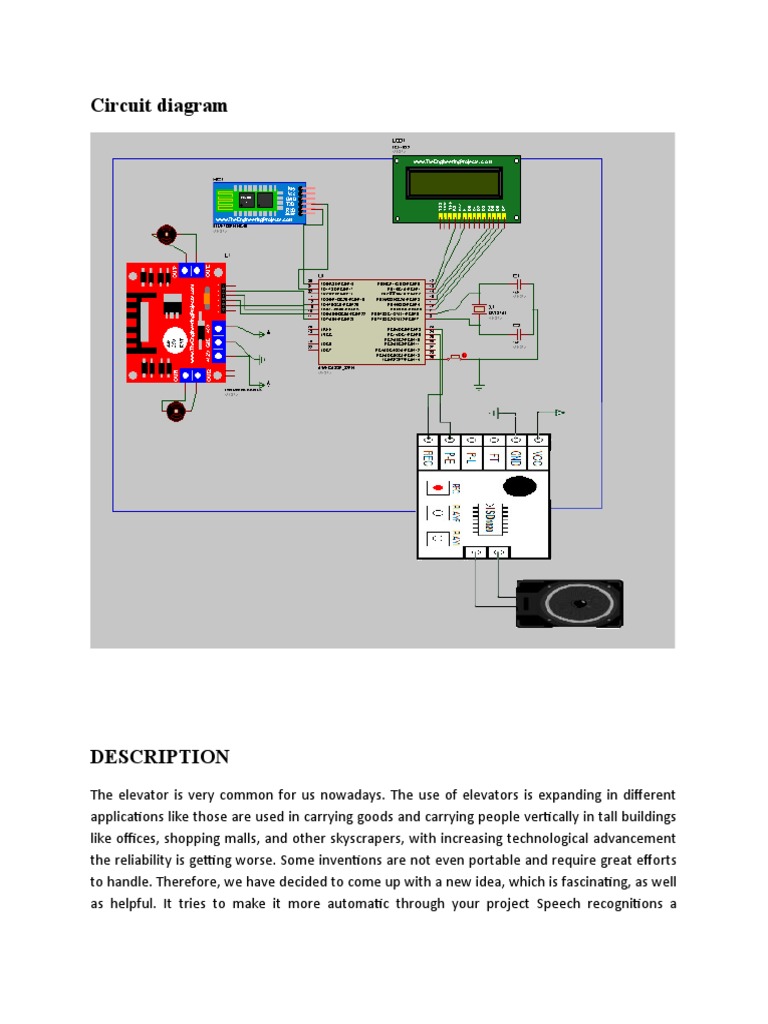 Voice-Controlled Arduino Elevator System | PDF | Arduino | Microcontroller