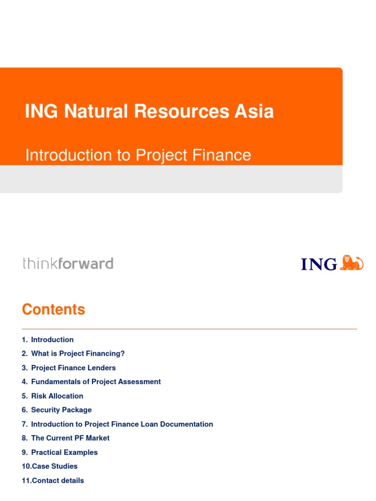 Introduction To Project Financing | PDF | Project Finance | Debt