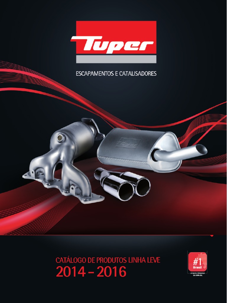 Catélogo Tuper Escapamento | PDF