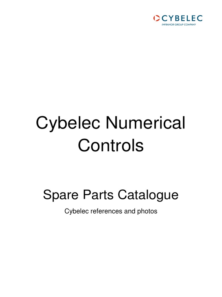 Cybelec Numerical Controls: Spare Parts Catalogue | PDF | Computing ...