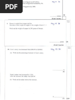 Past Papers Worksheet Estimation and Approximation IGCSE Mathematics ...