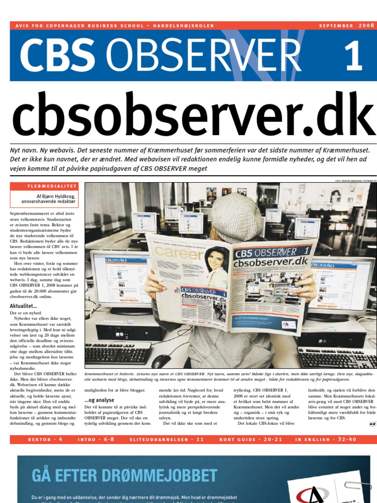 CBS OBSERVER September 2008 | PDF