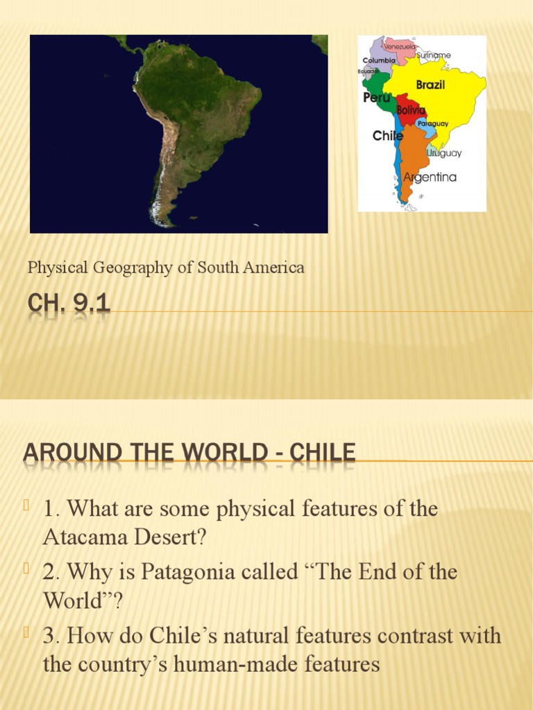 Ch. 9.1 Physical - Geography - of - South - America | PDF | South ...