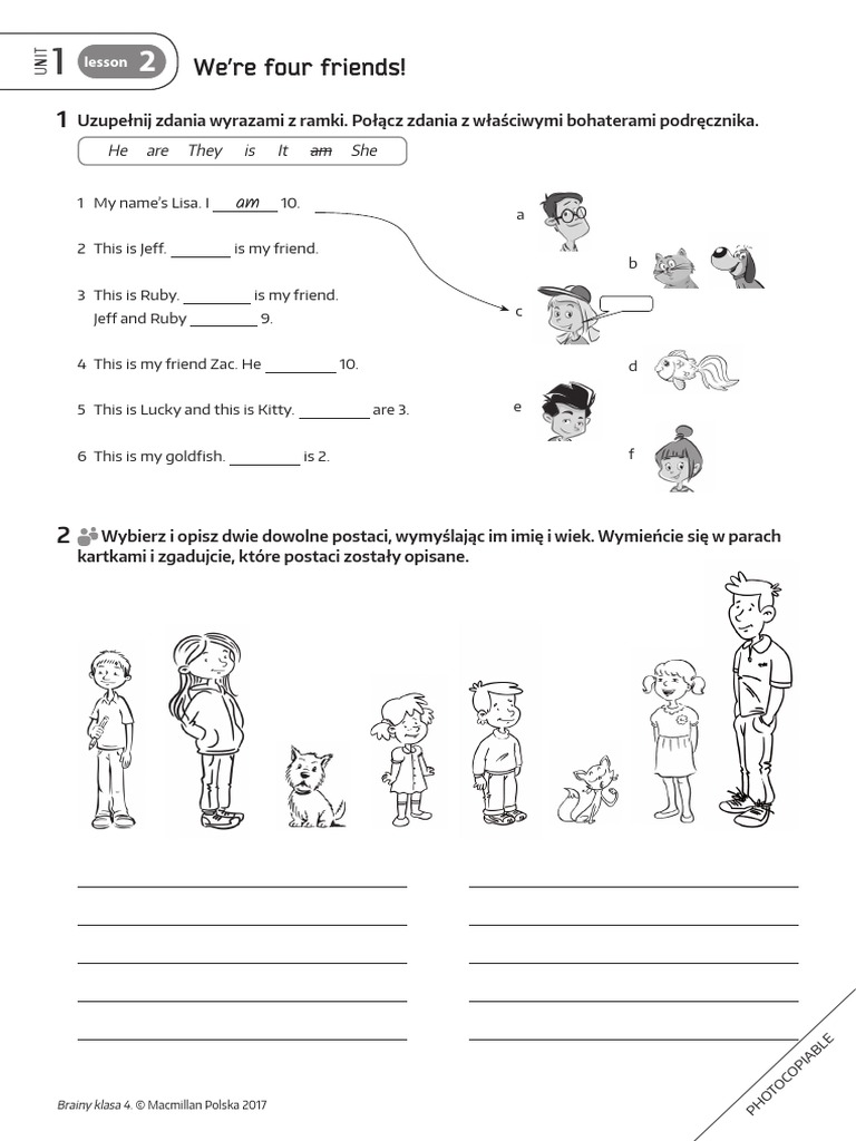 Brainy KL - 4 - Worksheets - Unit - 1 - Lesson - 2 | PDF