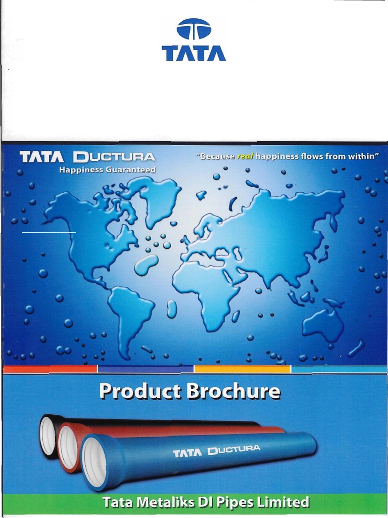 Tata Ductile Iron Pipe | PDF | Pipe (Fluid Conveyance) | Iron