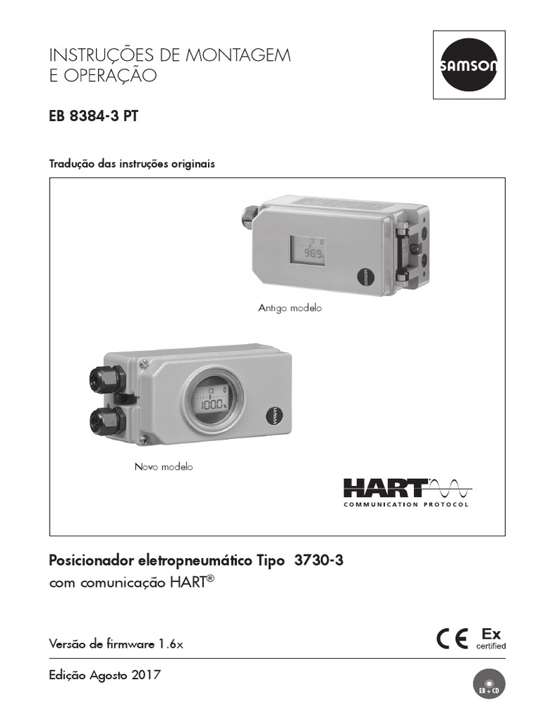 Manual Samson 3730-3 | PDF | Conversor de analógico para digital | Válvula