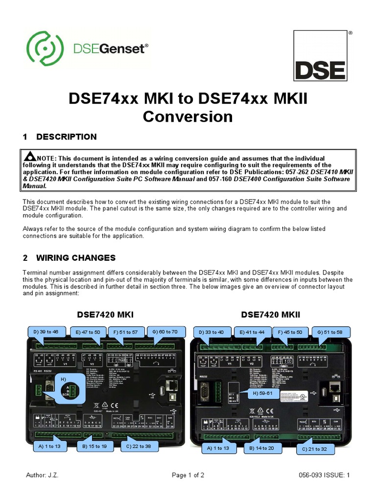 056-093 74xx MKI To 74xx MKII Conversion | PDF | Electrical Connector ...