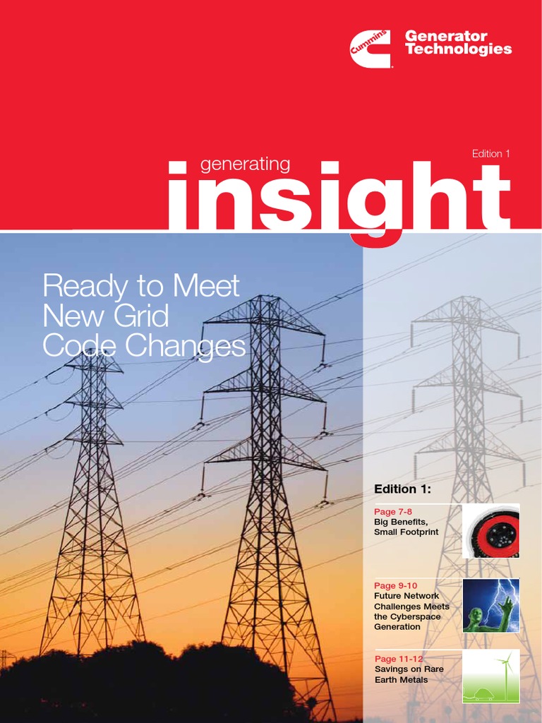 Generating Insight - Edition 1 - 2012 | PDF | Electrical Grid ...