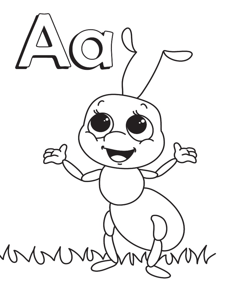 ABC Colring Pages A4 | PDF