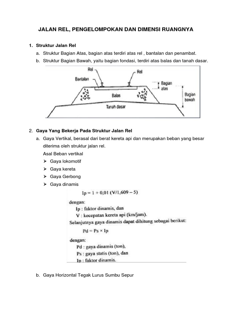 Jalan Rel | PDF