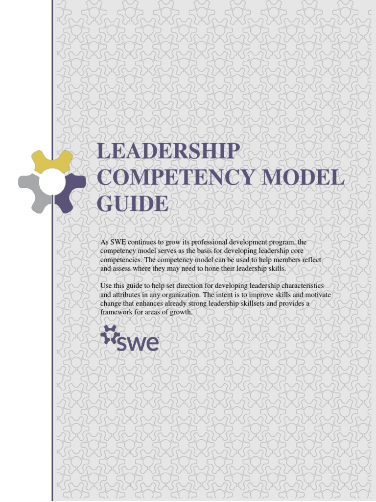 Leadership Competency Model Guide | PDF | Competence (Human Resources ...