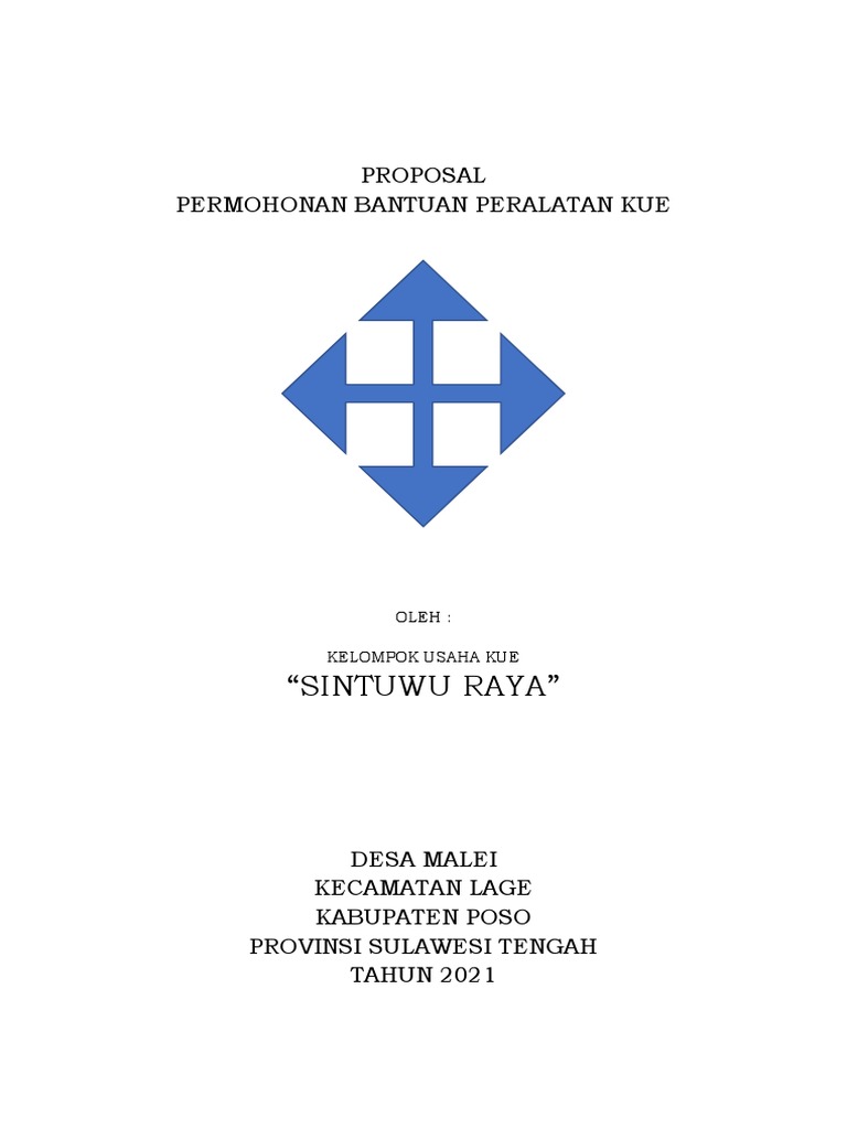 Proposal Kue Yowe | PDF