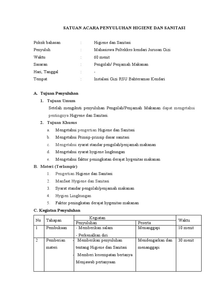 Penyuluhan MSPM | PDF