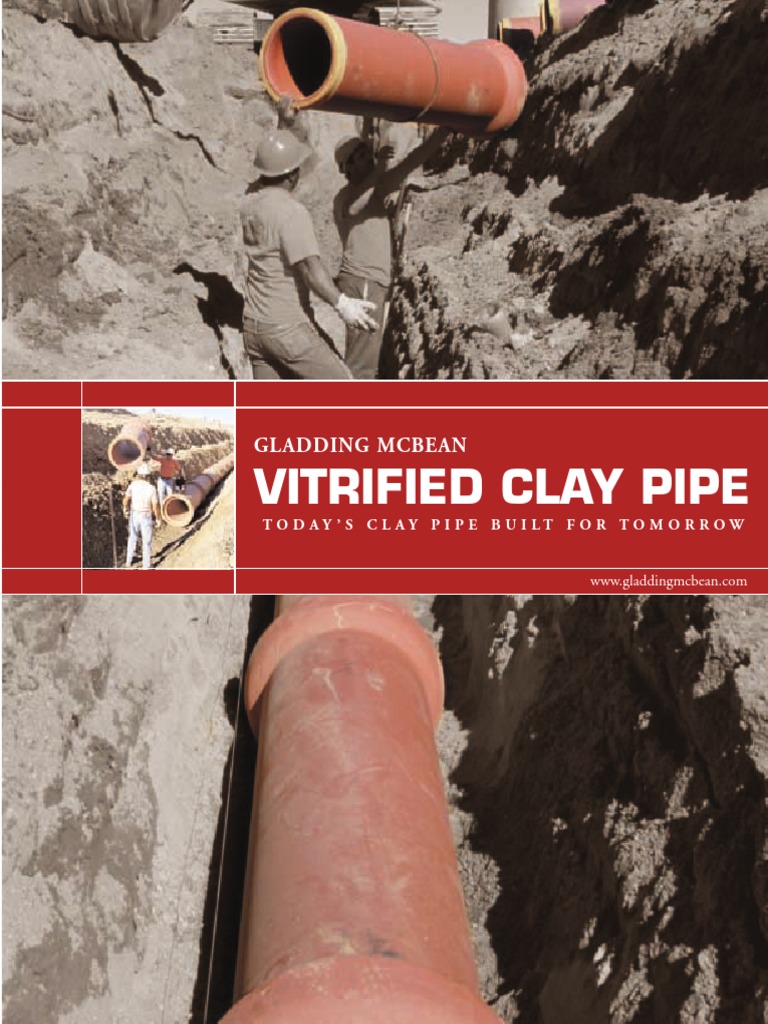 Vitrified Clay Pipe (Gladding McBean) | PDF | Pipe (Fluid Conveyance ...