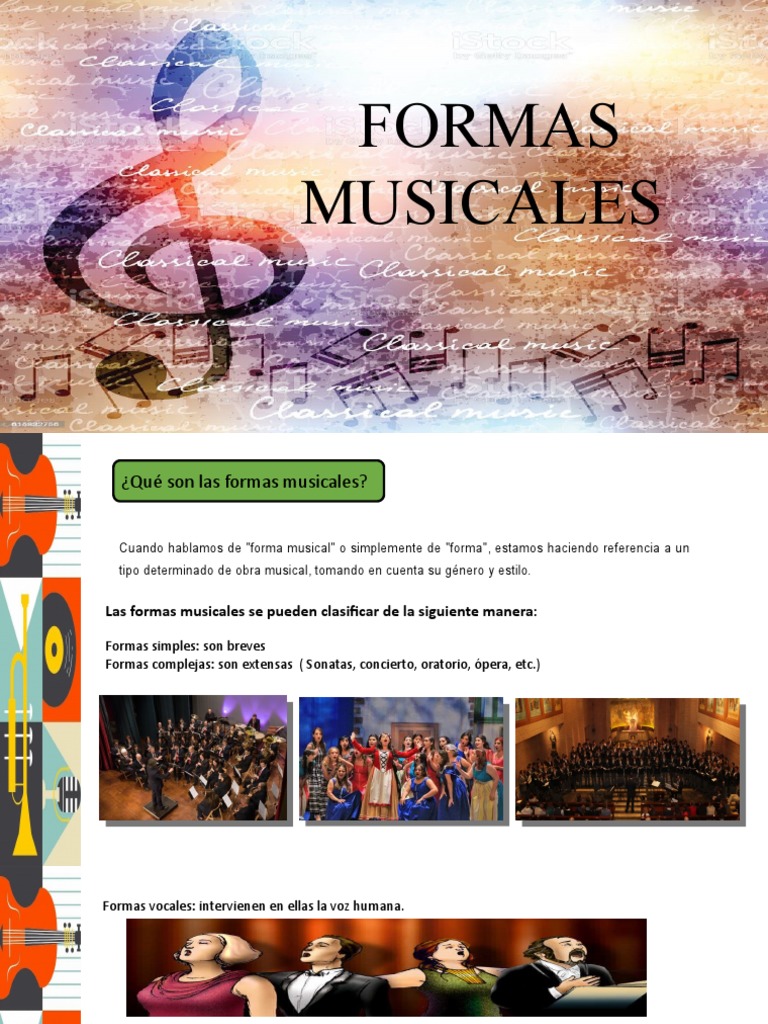 Formas Musicales | PDF | Sonata | Ópera