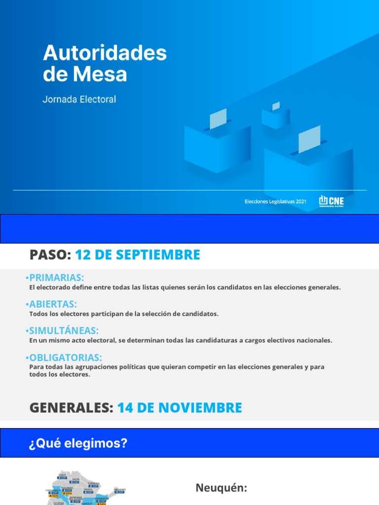 Guía Completa para las Elecciones PASO | PDF | Elecciones | Votación