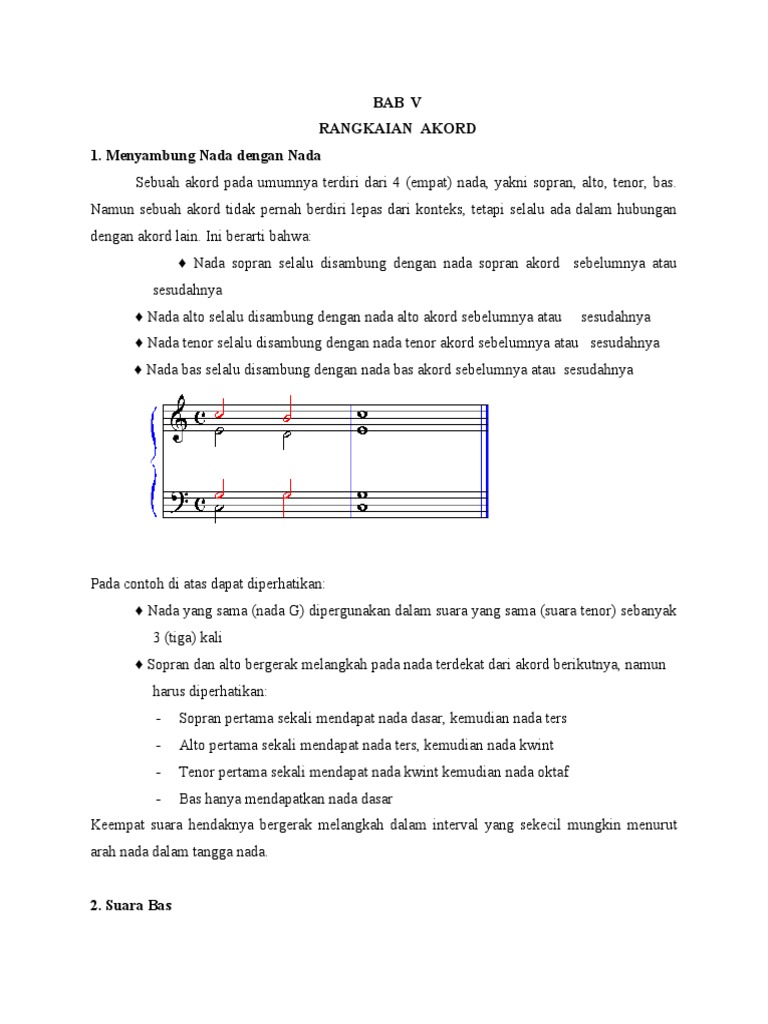 Pergerakan Akord dalam Musik Vocal | PDF | Seni | Puisi