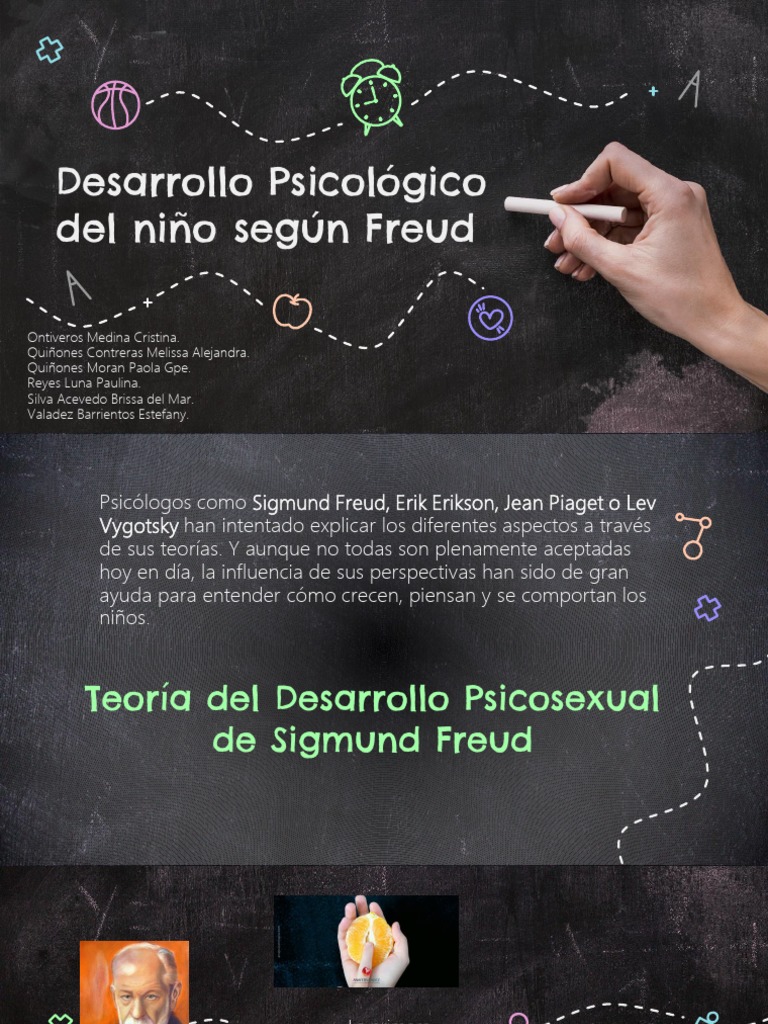 Desarrollo Psicológico Del Niño Según S. Freud | PDF | Sicología | Ciencias del comportamiento