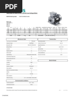 Siemens Motor Data Sheet | PDF | Electric Motor | Metrology