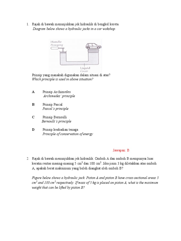 Soalan Prinsip Pascal | PDF