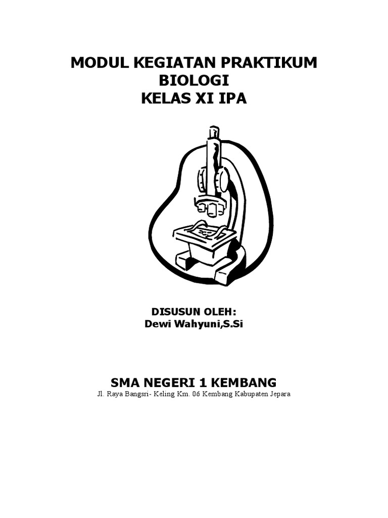 Modul Praktikum Biologi Kelas 11 | PDF