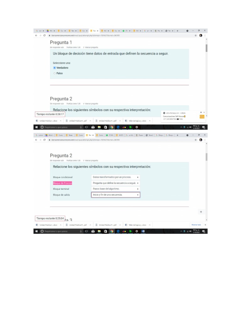 Test Unidad 1 Fundamentos de Programación | PDF