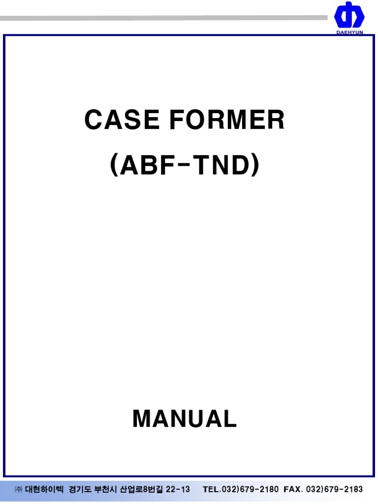 ABF TND Manual | PDF