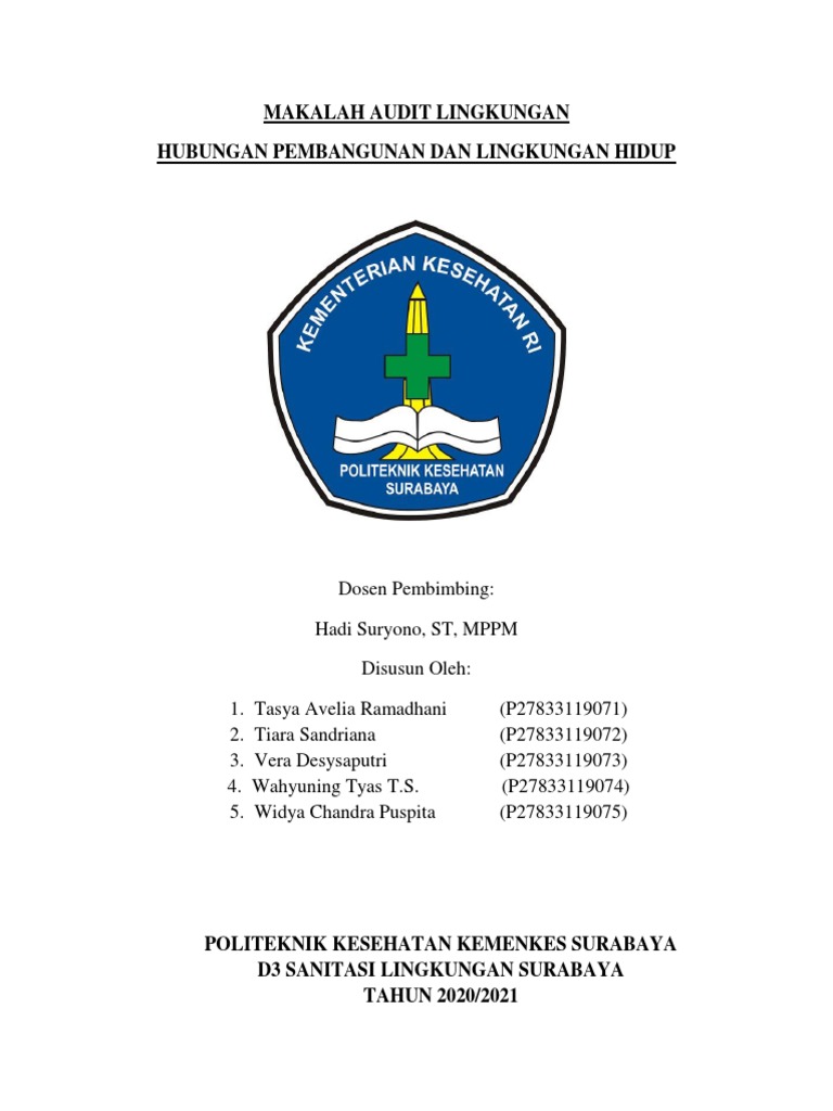 Makalah Hubungan Pembangunan Dan Lingkungan Hidup | PDF | Sains & Matematika