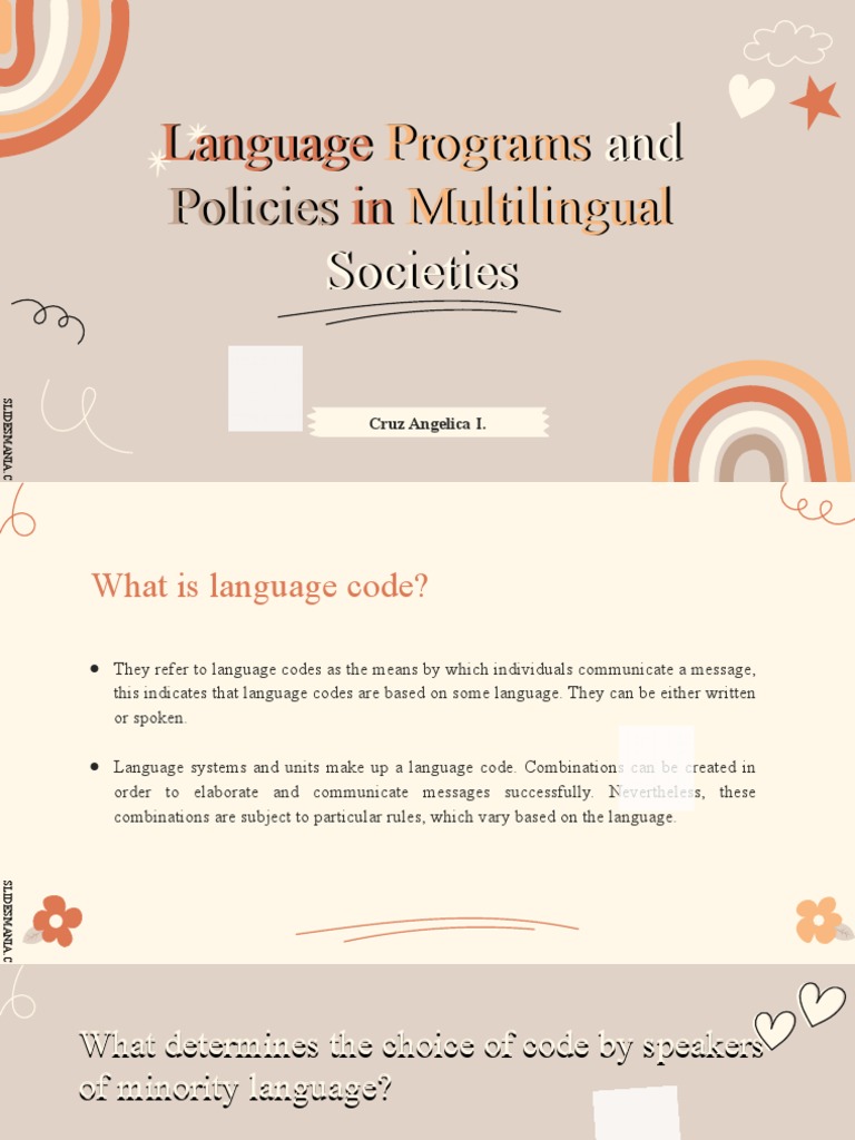 Elt 2 Assignment Language Code | PDF | Multilingualism | Communication