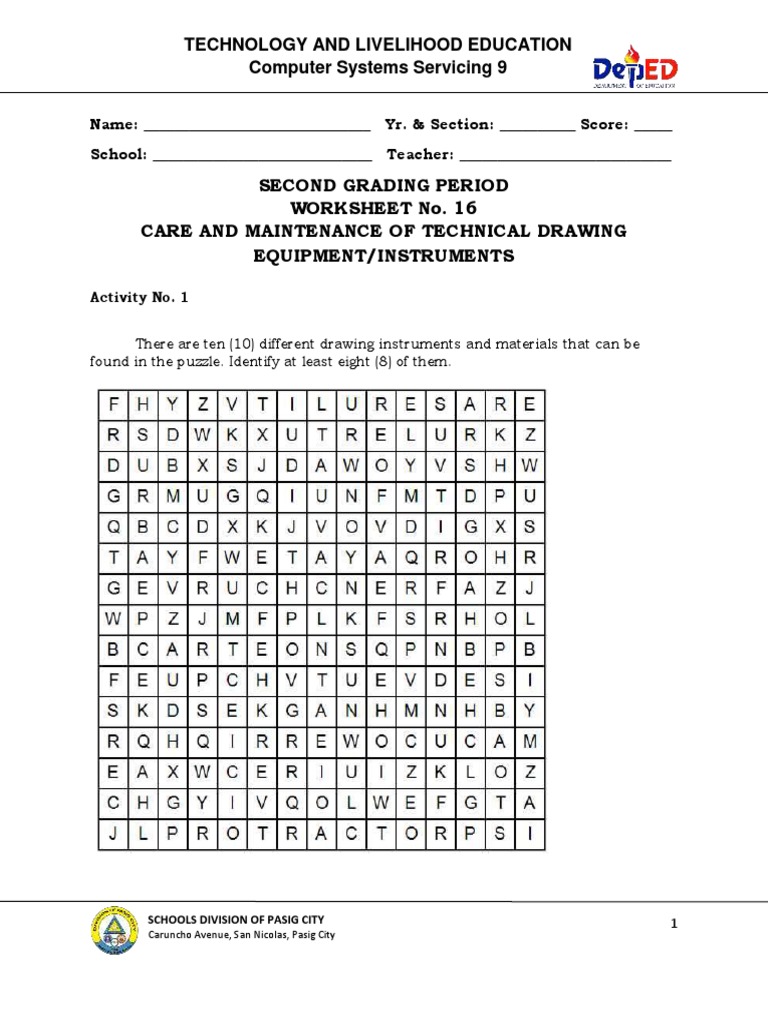 Tle CSS9 Q2 DW16 | PDF | Computer Engineering | Computer Science